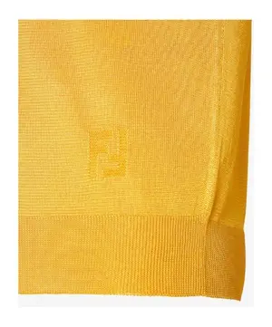 Fendi Short Sleeved Striped Polo Shirt - Multicolour