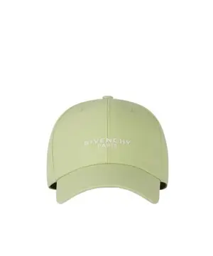 Givenchy Paris Embroidered Cotton Cap - Nude