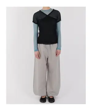 Paloma Wool Elastic Waist Loose Flared Trousers