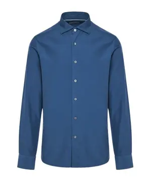 Canali Long Sleeve Shirt - Blue