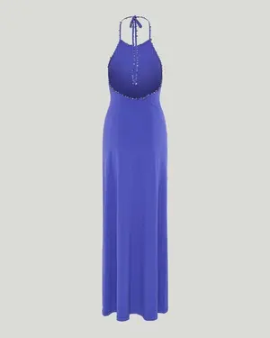 Christopher Esber Embellished Halterneck Maxi Dress