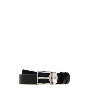 Montblanc Reversible Belt With Adjustable Buckle - Black