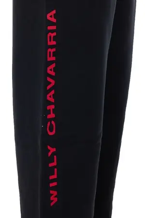 WILLY CHAVARRIA Logo Print Joggers
