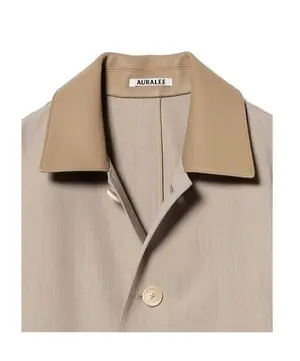 Auralee Long-sleeved Casual Jacket With Classic Collar