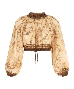 Zimmermann Indra Bodice Top - Nude