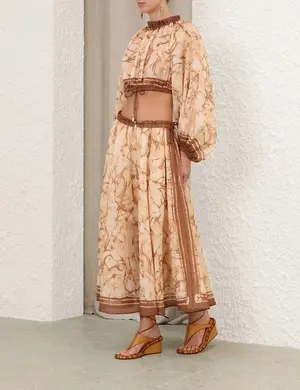 Zimmermann Indra Bodice Top - Nude