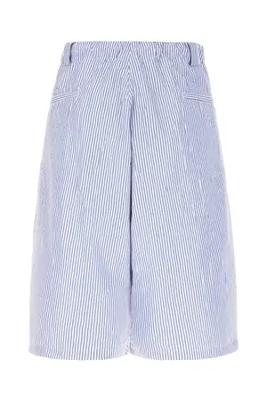 WILLY CHAVARRIA Toluca Striped Shorts