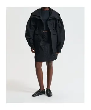 Cecilie Bahnsen Denon Jacket With Floral Print And Drawstring Waist