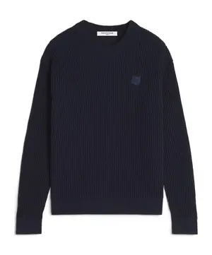 Maison Kitsune Ribbed Knitwear For Men