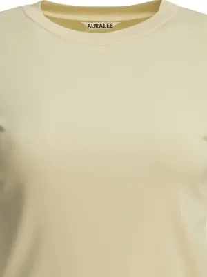 Auralee Raglan Sleeve Crewneck T-shirt - No