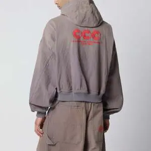 WILLY CHAVARRIA Ccc Vintage-effect Hooded Jacket
