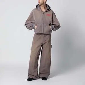 WILLY CHAVARRIA Ccc Vintage-effect Hooded Jacket