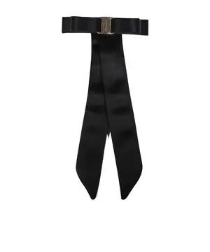 FERRAGAMO Vara Bow Hair Clip - Black
