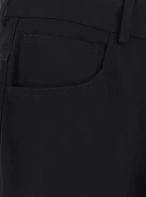 Amiri Slim High-rise Cotton Trousers