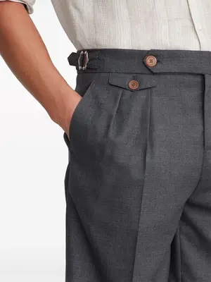 Brunello Cucinelli Wool Tailored Bermuda Shorts