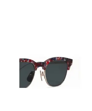 Thom Browne Patterned Browline Sunglasses