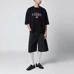 WILLY CHAVARRIA Color-blocked Print T-shirt