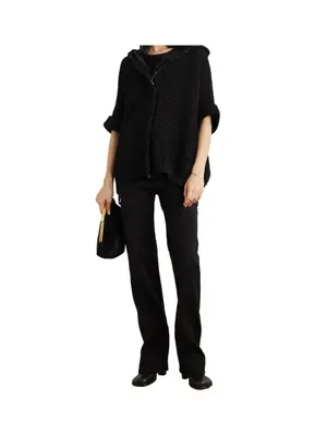 Brunello Cucinelli Chunky Knit Short-sleeve Hoodie