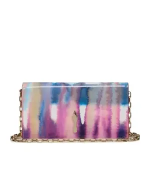 CHRISTIAN LOUBOUTIN Bettina Chained Clutch Bag - Multicolor
