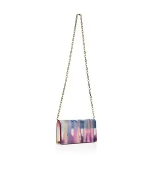 CHRISTIAN LOUBOUTIN Bettina Chained Clutch Bag - Multicolor