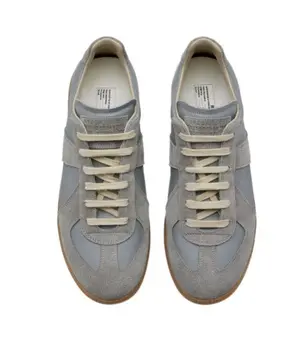 MAISON MARGIELA Replica Leather-panelled Sneakers