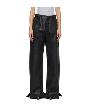 Ottolinger Pleated Jeans With Belted Waist