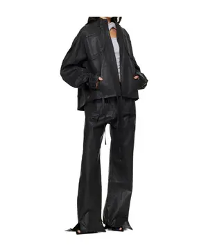 Ottolinger Pleated Jeans With Belted Waist