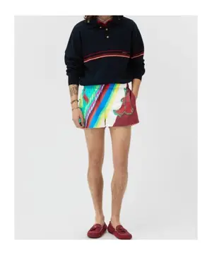 Versace Printed Swim Shorts