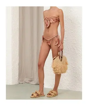Zimmermann Aster Scarf Tie Bikini Set