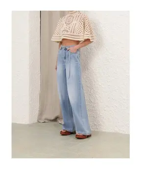 Zimmermann Indra Cropped Cape - Tea