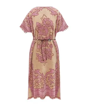Zimmermann Aster Floral Jacquard Midi Dress