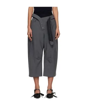 Ottolinger Asymmetrical Pleated Culottes