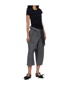 Ottolinger Asymmetrical Pleated Culottes