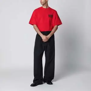 WILLY CHAVARRIA Wide Leg Trousers With Belt Loops