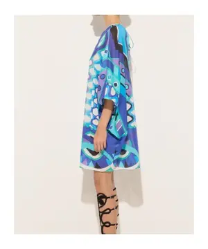 Emilio Pucci Vivara Printed Kaftan Dress