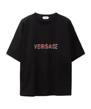 Versace Logo Print T-shirt