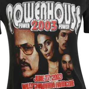 WILLY CHAVARRIA Powerhouse Graphic T-shirt Dress
