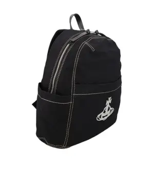 VIVIENNE WESTWOOD Contrast Stitch Logo Backpack