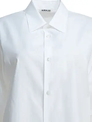Auralee Short-sleeve Button-up Shirt