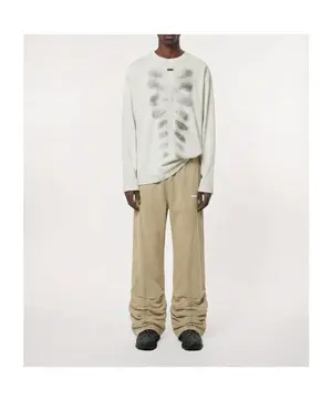 AVAVAV Twisted Seam Pleated Trousers