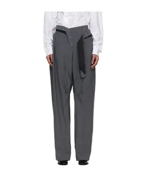 Ottolinger Strapped Baggy Suit Pants