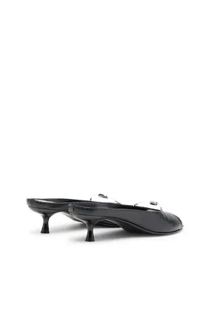 DIESEL® D-diams Lizard-effect Oval D Sandals