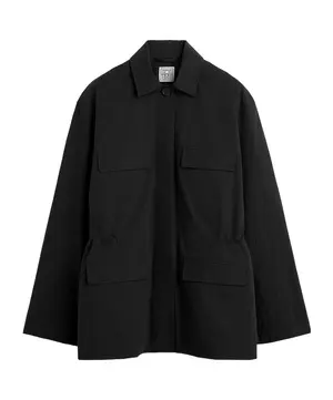 TOTEME Drawstring-waist Pocket-detail Jacket