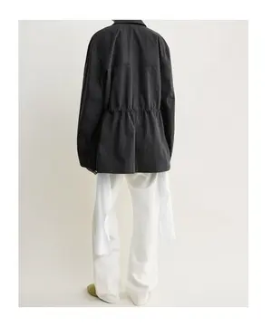 TOTEME Drawstring-waist Pocket-detail Jacket