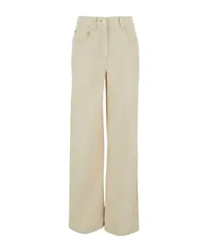 Brunello Cucinelli Wide-leg Tailored Trousers - No