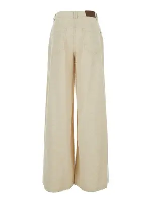 Brunello Cucinelli Wide-leg Tailored Trousers - No