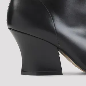 JIL SANDER Lune Mid Heel Ankle Boots