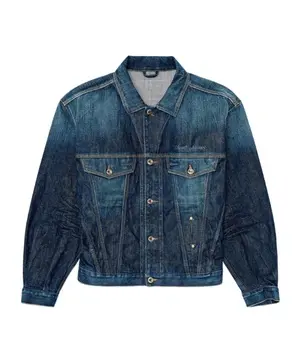 DIESEL® D-denver-cl Trucker Denim Jacket - Medium Blue