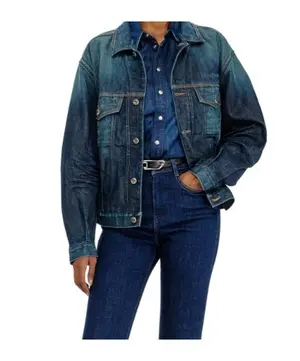 DIESEL® D-denver-cl Trucker Denim Jacket - Medium Blue
