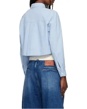 Maison Kitsuné Baby Fox Cropped Shirt